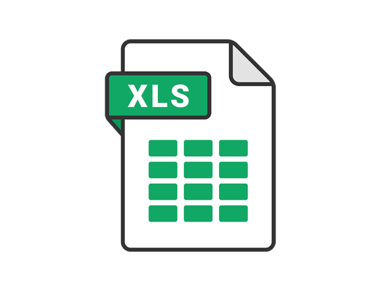 拡張子の、XLSファイルのアイコンの無料イラスト | 無料・商用OKのイラスト素材｜イラストセンター