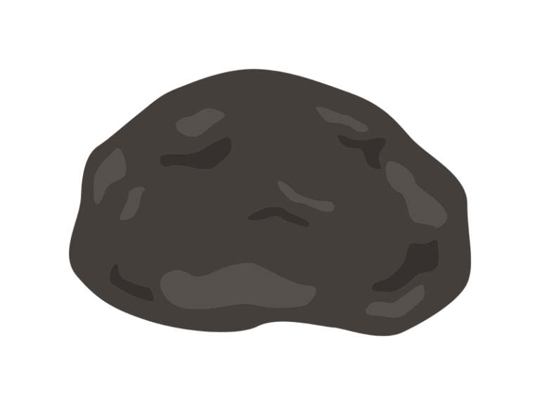 黒い石の無料イラスト / イラストセンター