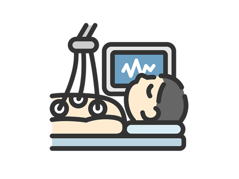 Free illustration of a male icon (line drawing color) undergoing an ...