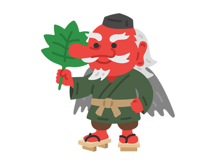 Free illustration of tengu character | illustcenter