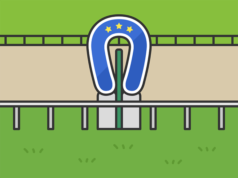 Free illustration of snow rabbit icon (line drawing) / illustcenter